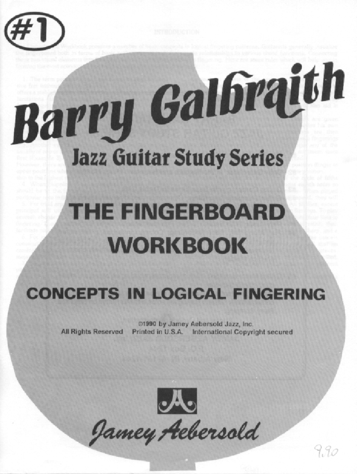 Barry Galbraith - The Fingerboard Workbook - Guitarra clásica - Studocu