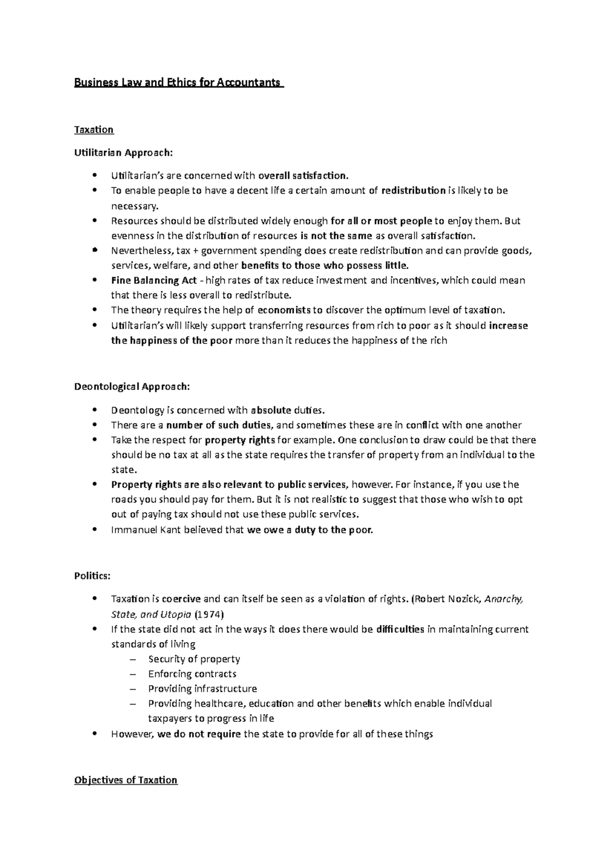 Business Law and Ethics Notes 8 - Business Law and Ethics for ...