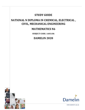Mathematics N6 Study Guide S2 - STUDY GUIDE NATIONAL N DIPLOMA IN ...