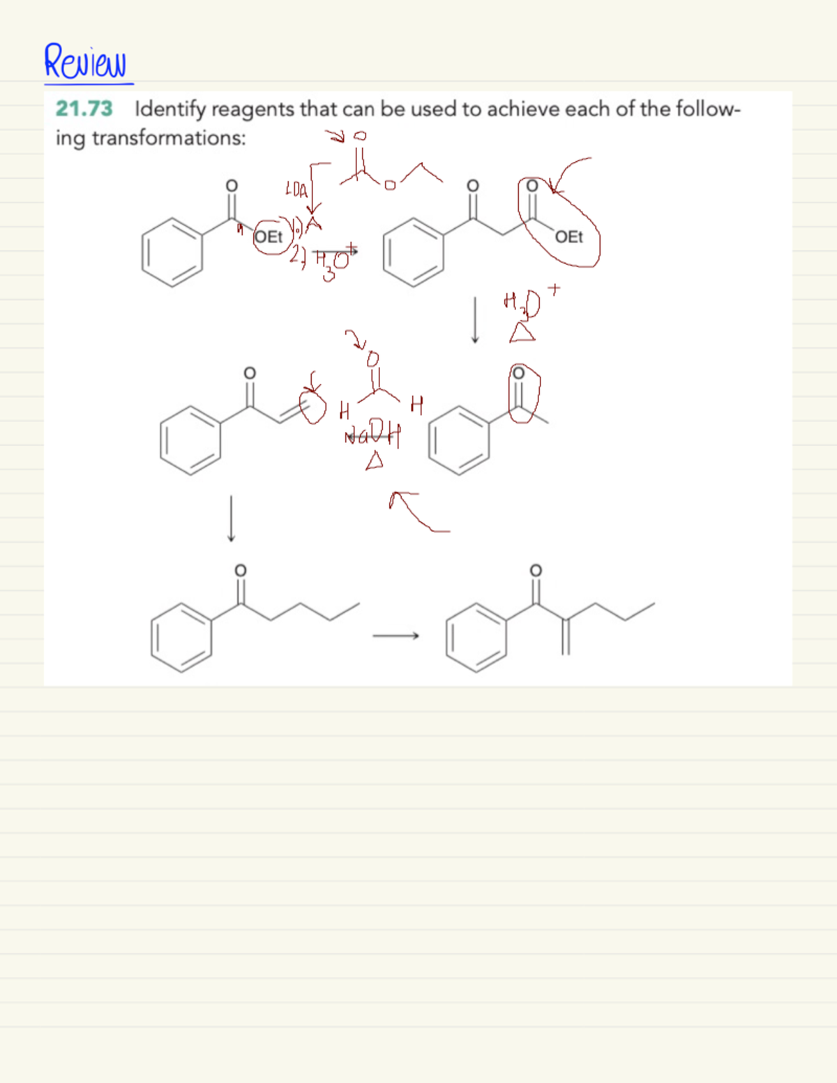 SI 13 done class - SI session notes - CHEM 2220 - Studocu