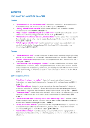 Othello-ppqs - Practice questions for Othello. - AQA A Level English ...