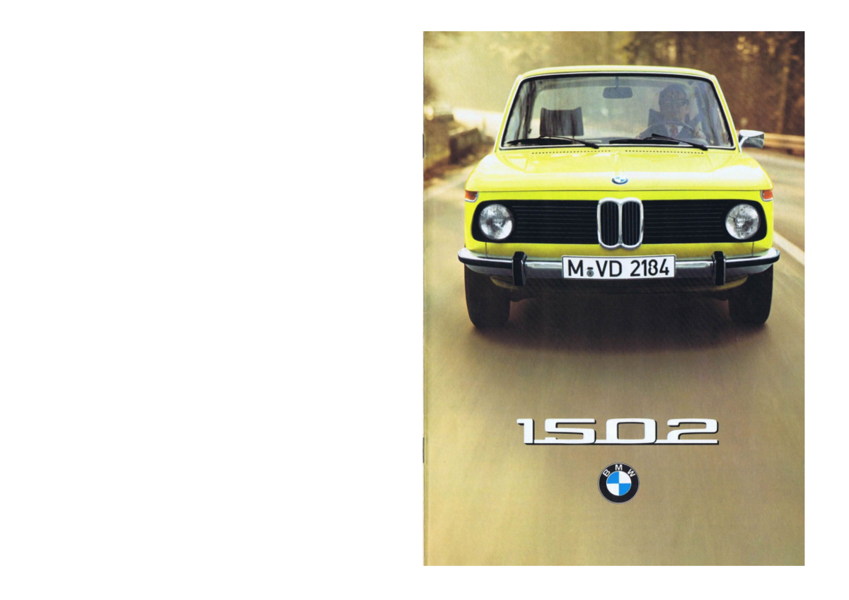 BMW int 1502 1975 - sddsd - Mathématiques - Studocu