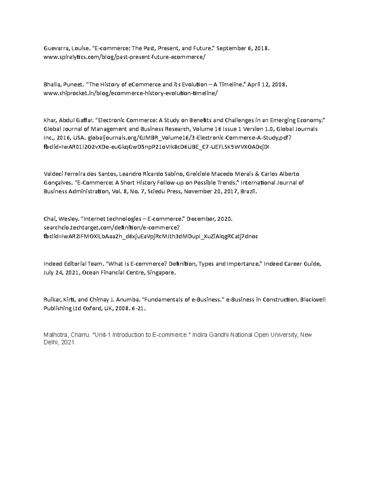 these are examples of MPA citation method - Guevarra, Louise. “E ...