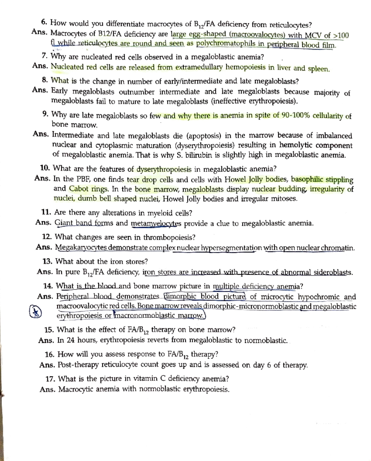 Adobe Scan 23-Oct-2022 - 6. How would you differentiate macrocytes of ...
