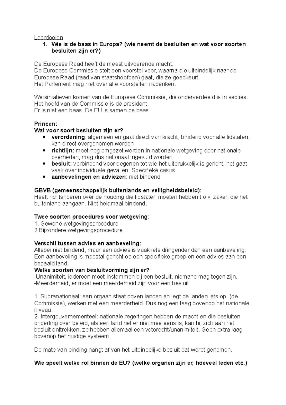 Maatschappelijke Problemen En Bestuurslijke Oplossing Probleem 6