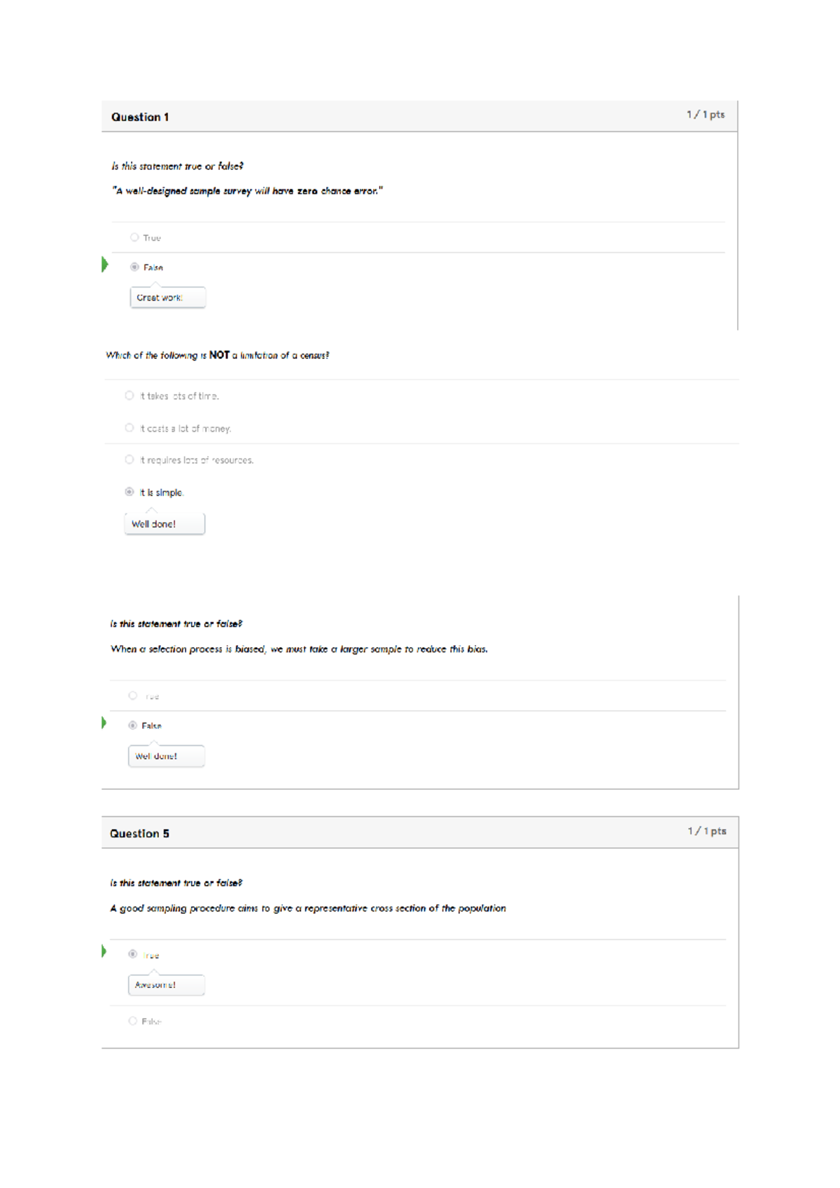 Data quiz - Data quiz- good for revision - DATA1001 - Studocu