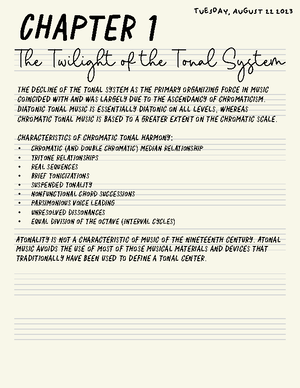 Intro to music answers - . 1. In musical compositions, a theme is: A ...