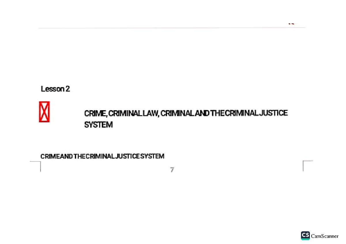 Criminal Law and Criminal Justice - Introduction to criminology - Studocu