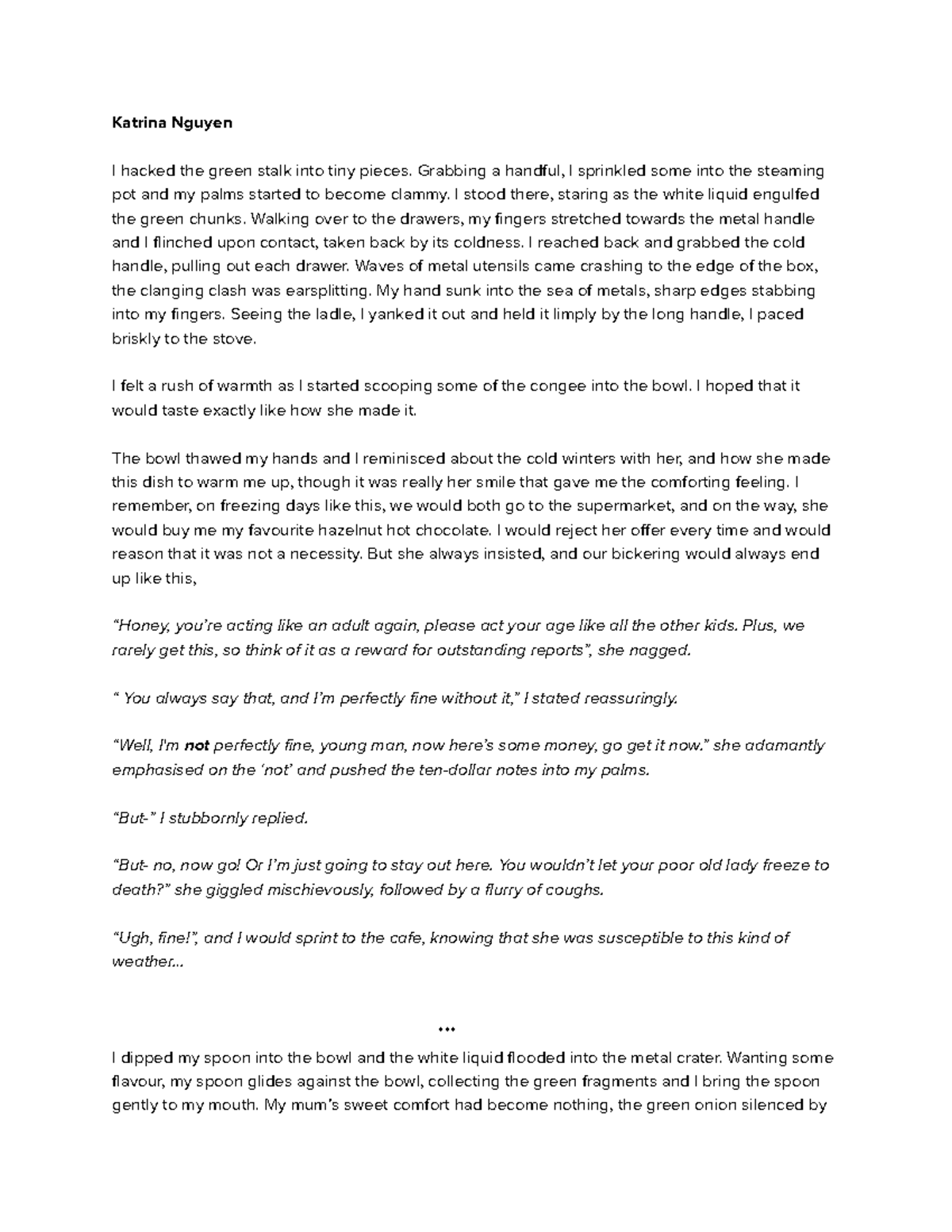 Creative assignment - Studocu