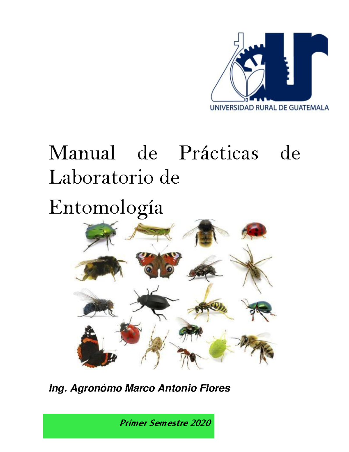 9 - Entomología - Inga. Manual de Pr·cticas de Laboratorio de EntomologÌa Ing. Agronómo Marco ...
