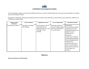 Module Three Practice Activity - Module Three Practice Activity Zachary ...