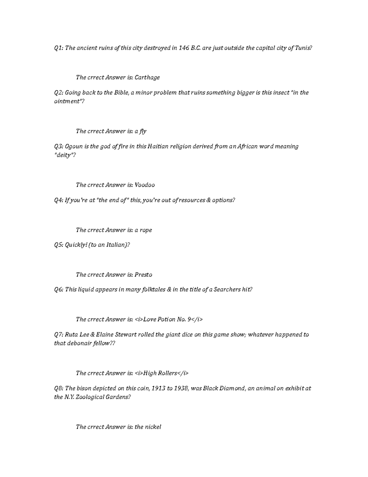 1 Lec Notes for AWUM - awum - Q1: The ancient ruins of this city ...