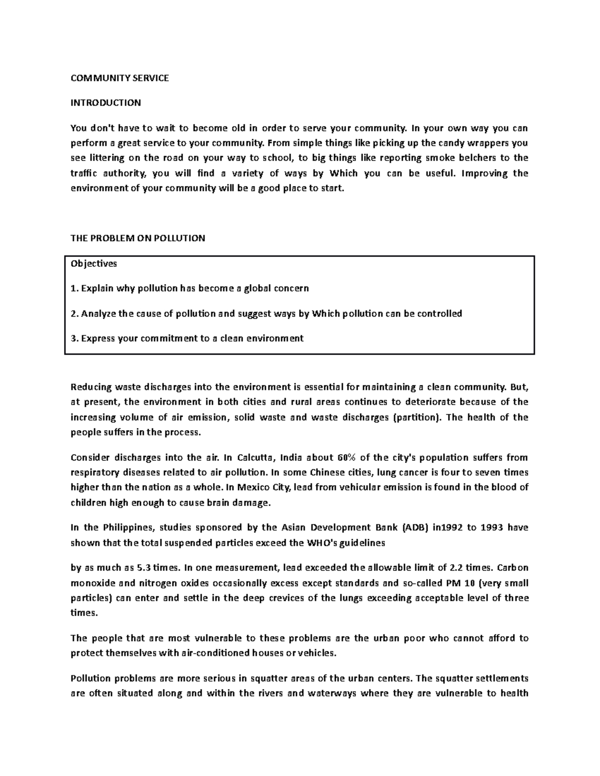 Community Servi-WPS Office - Copy - COMMUNITY SERVICE INTRODUCTION You ...