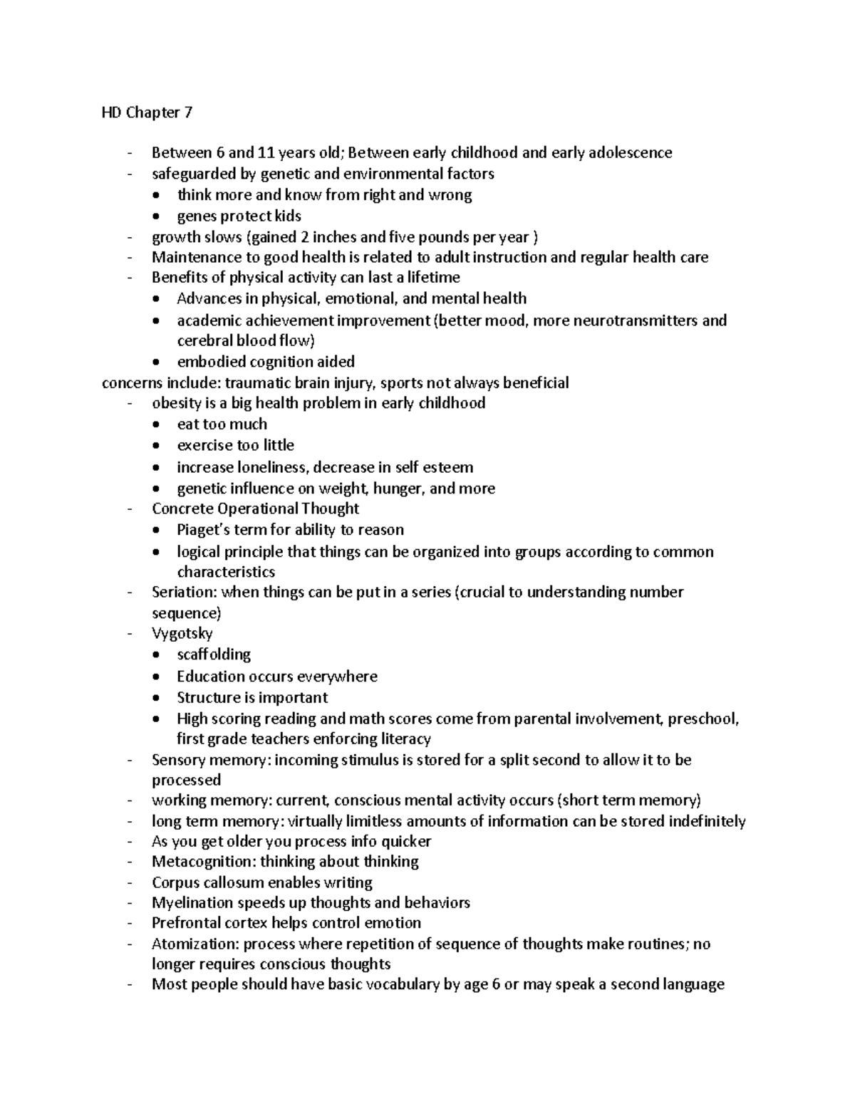 HD Chapter 7 - Studocu