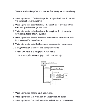 Lab1 - HTML practice material - Basic HTML Lab Exercise Create Basic HTML Structure, include ...