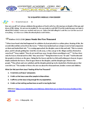 TLE 10 Quarter 4 Module 2 - TLE 10 Quarter 4 Module 2 Quarter 4 Module ...