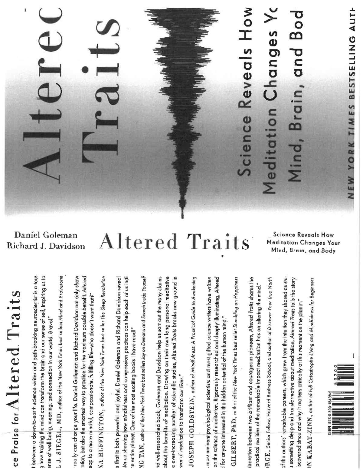 Altered Traits What is Mindfulness - Studocu