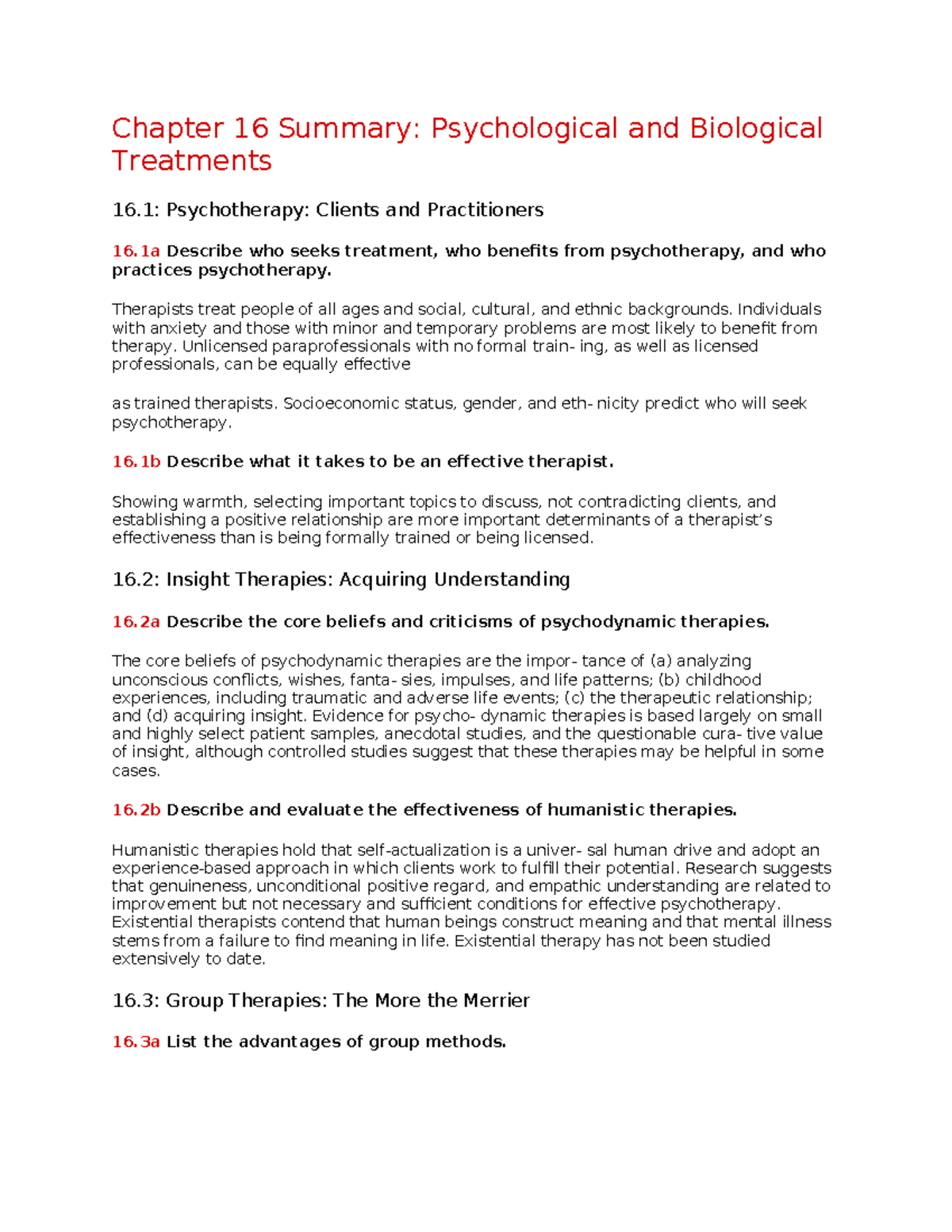 Chapter 16 Summary - QWDJGDUHGHSHSVGDHVADFHVFASGHFVGHAVDF - Chapter 16 ...