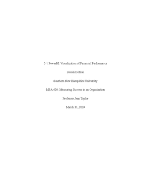 MBA 620 module five risk assessment - 5-2 Report: Risk Impact ...