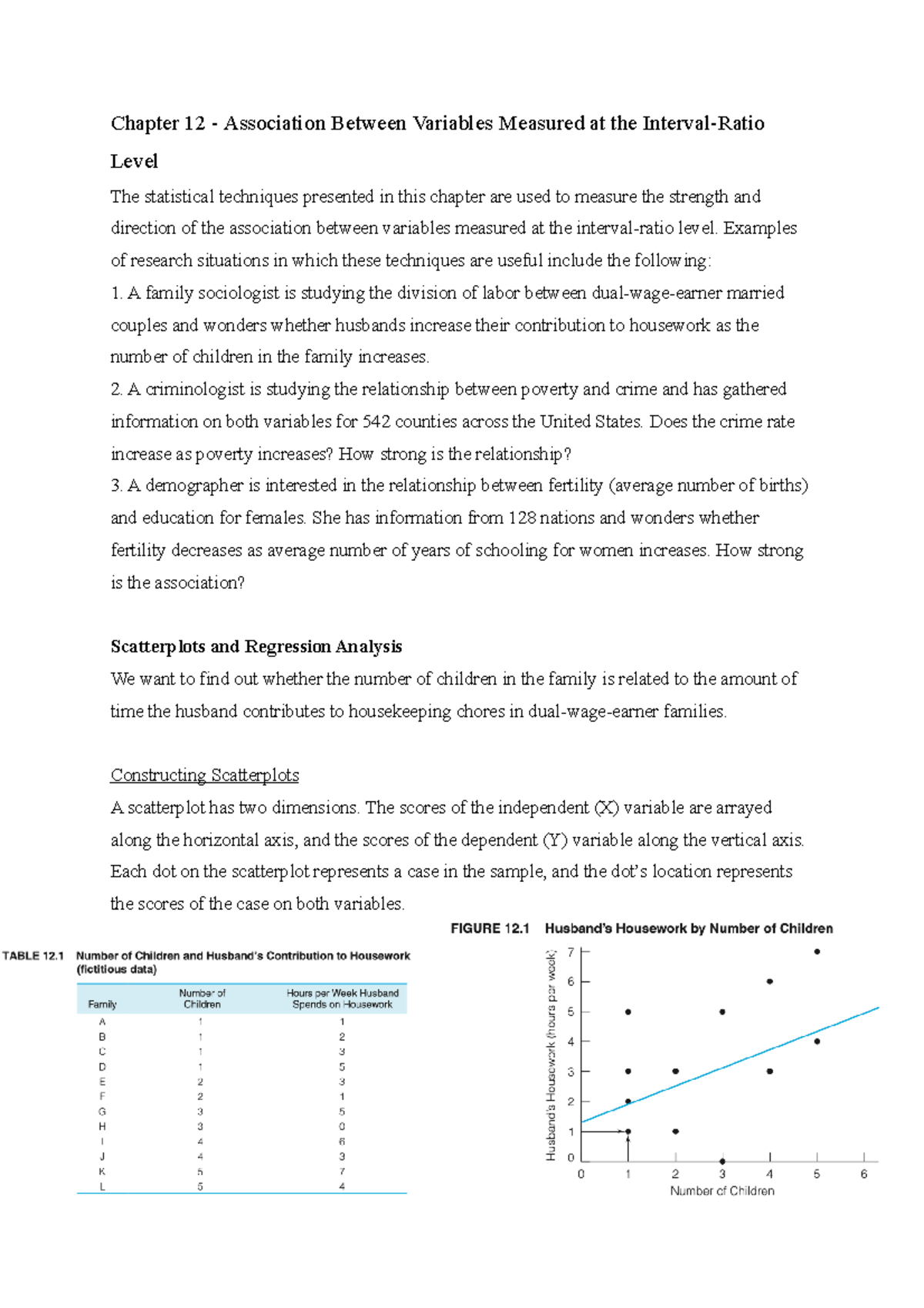 Chapter 14 - Association Between Variables Measured at the Interval ...