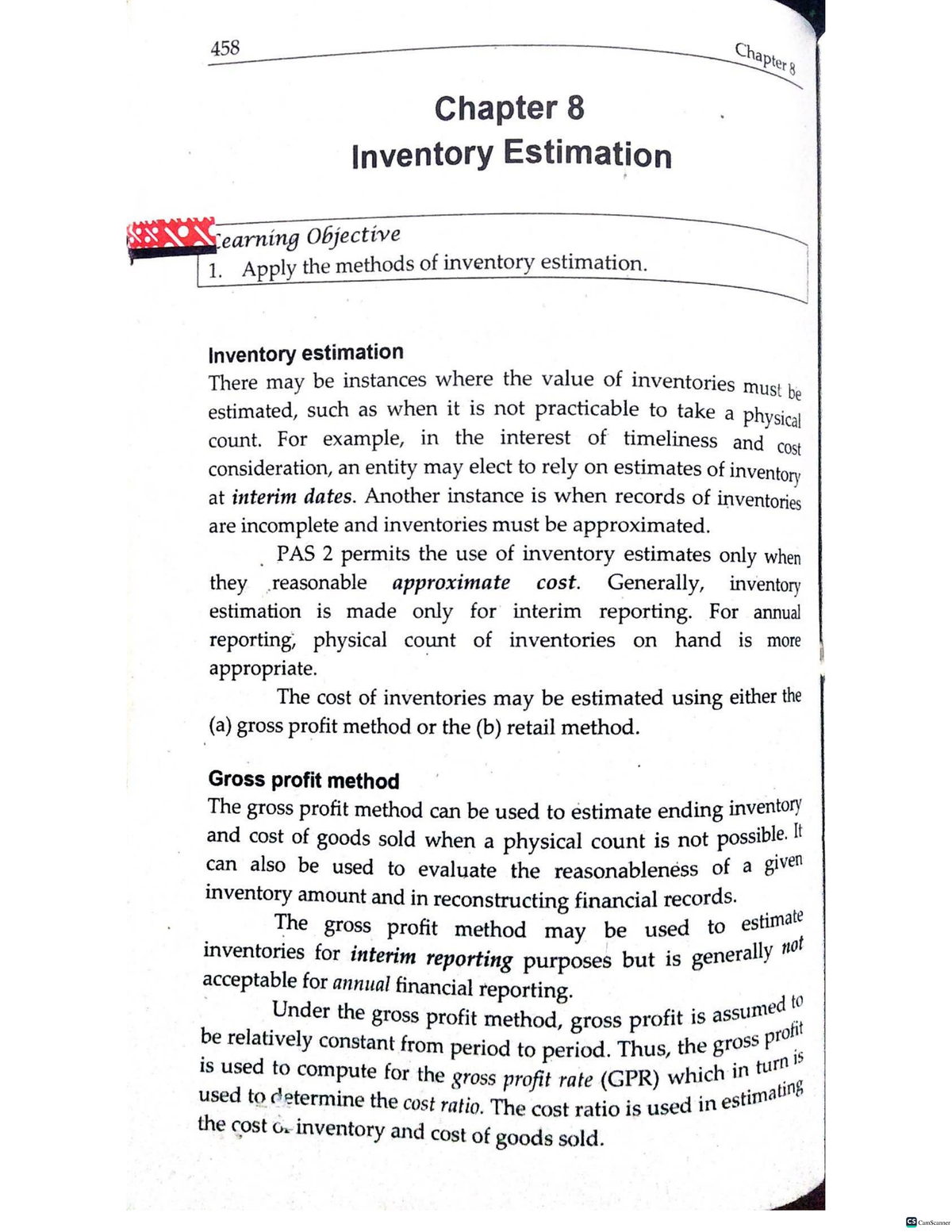 IA 1 - Chapter 8 - Accountancy - Studocu