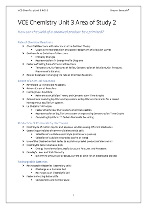 Chemistry year 10 revision notes - Chemistry | Atoms Definitions atom ...