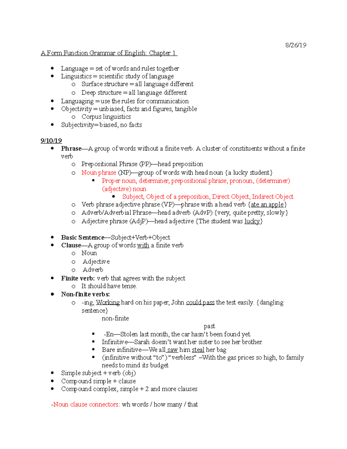 Grammatical Structure of English - 8/26/ A Form Function Grammar of ...