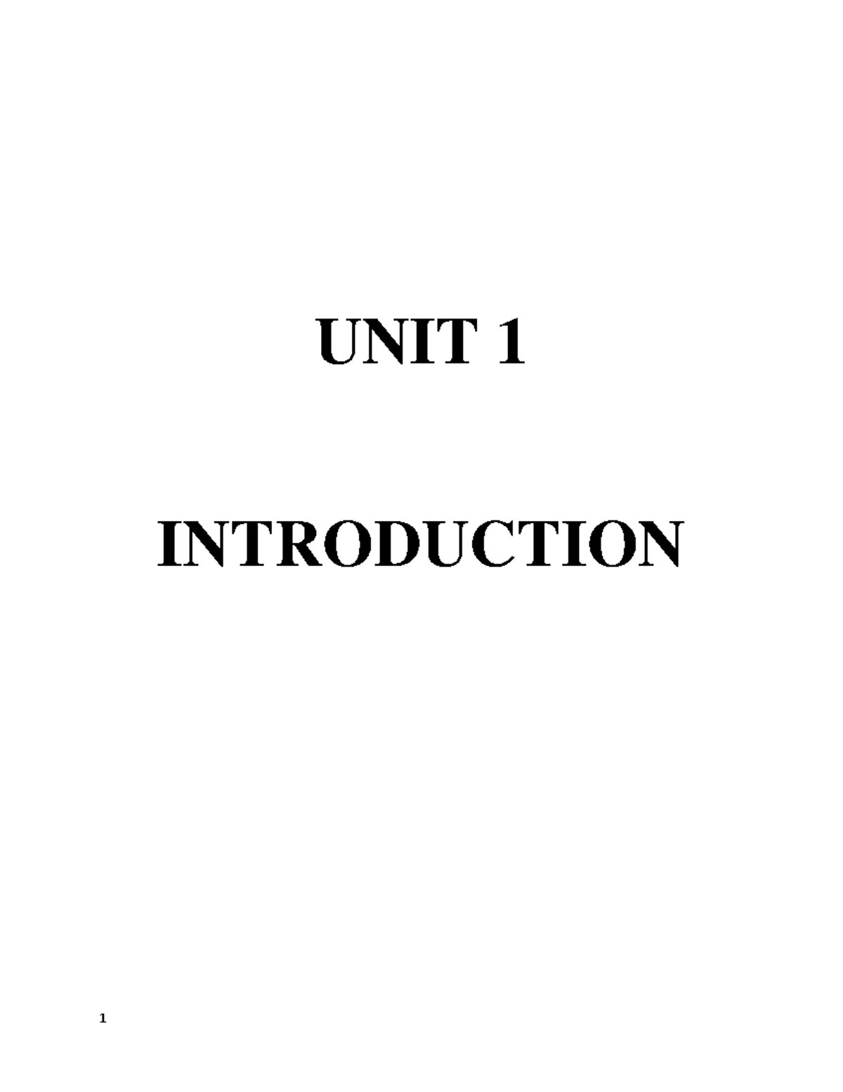 Softskills unit I - Uuuuuuuuu - UNIT 1 INTRODUCTION UNIT 1 SOFT SKILLS ...