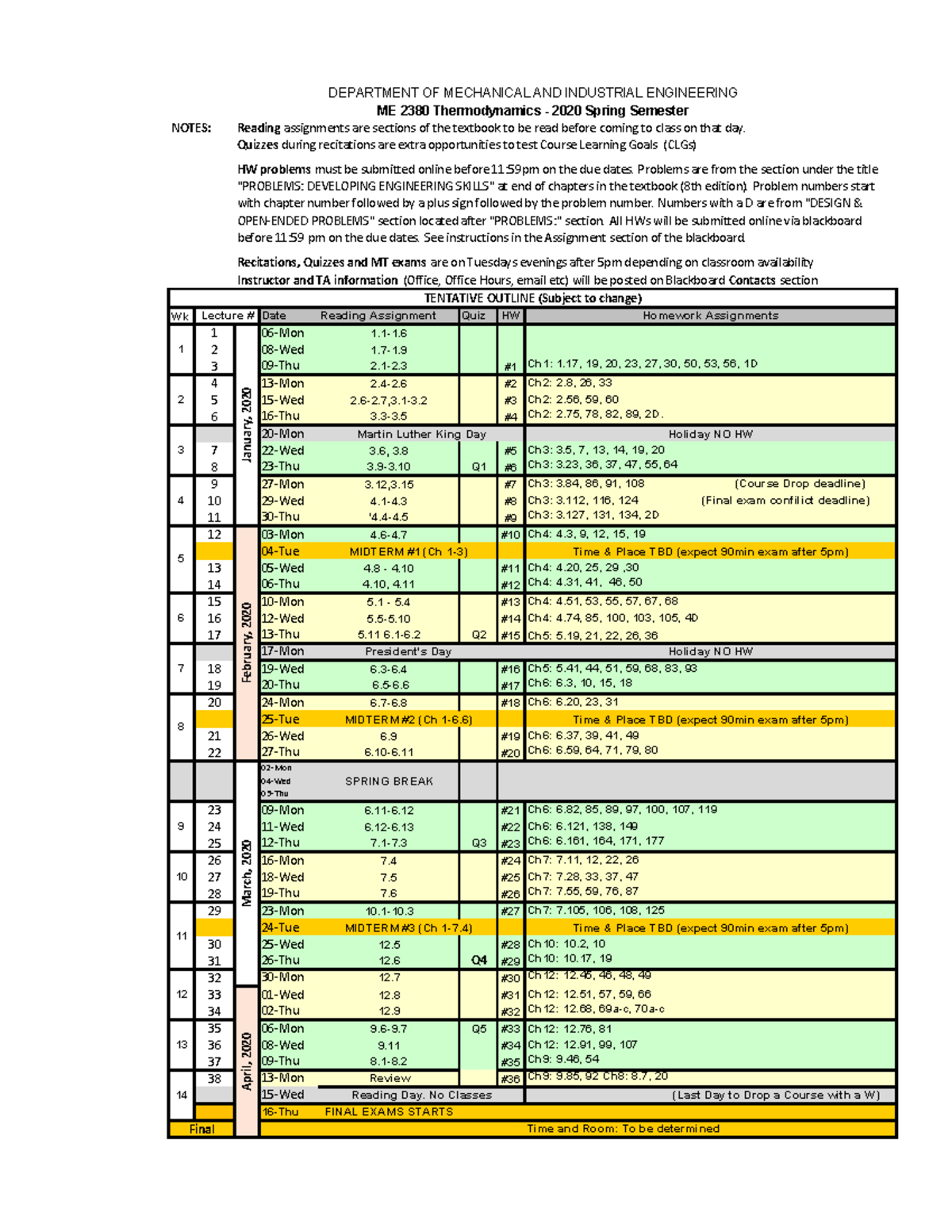 Schedule Lecture Notes 1 Warning Tt Undefined Function 32 Notes Wk Date Reading