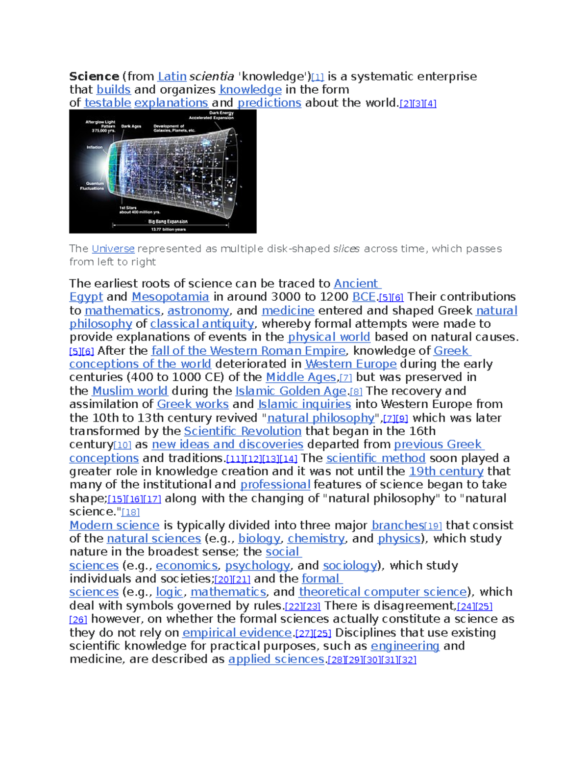 Science 1 is a systematic enterprise that builds and organizes ...