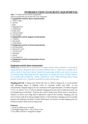 [Solved] Steps of setting out control points in topography survey ...