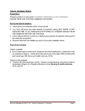 BEC111L Bus Man Notes Chapters 1 - 5 - FACULTY OF MANAGEMENT & COMMERCE ...