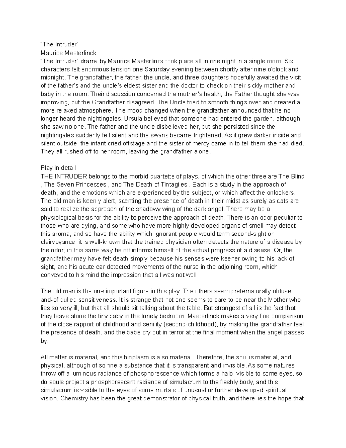 Untitled document-6 - interpersonal Communication - “The Intruder ...