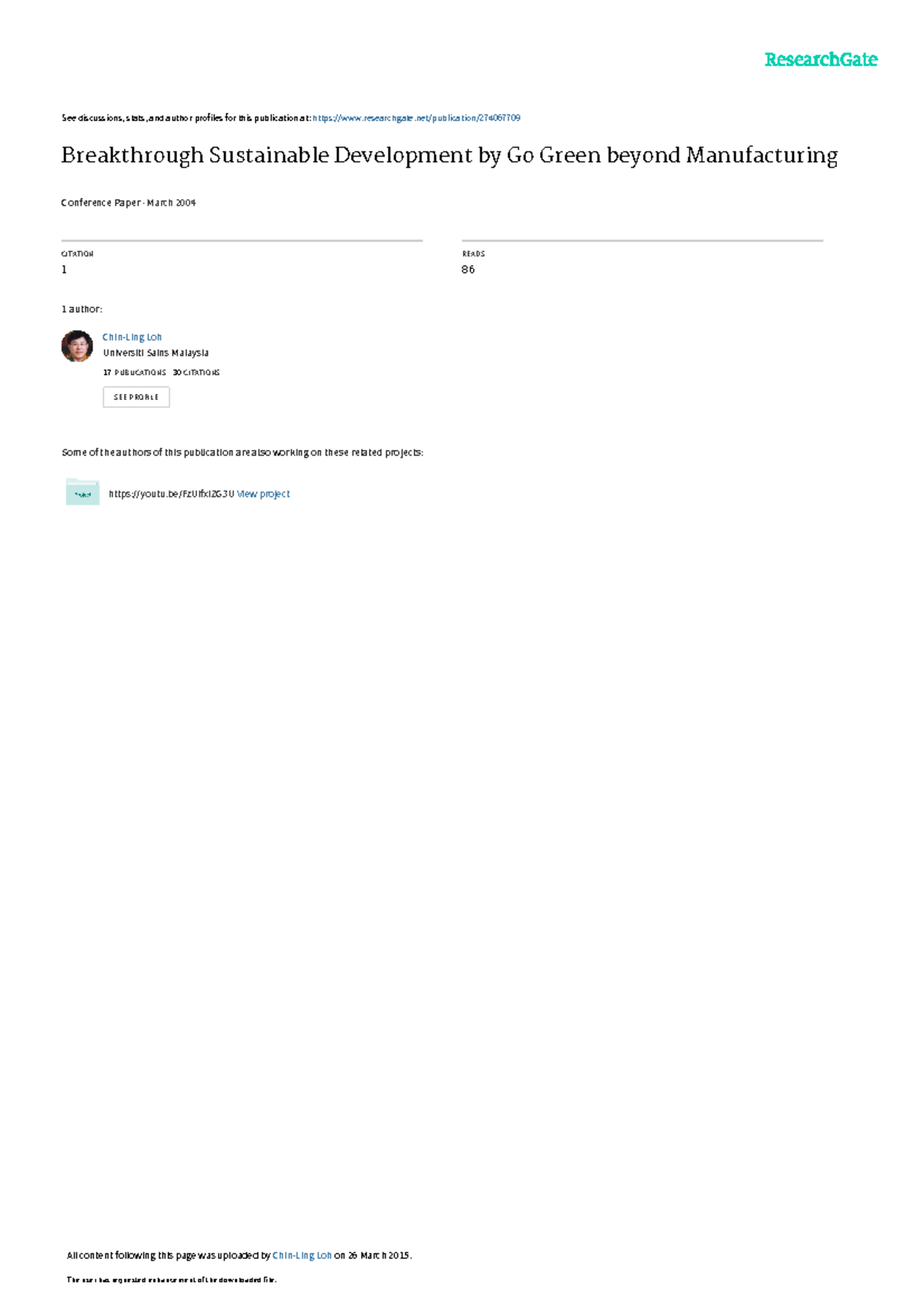 Aprcp Paper 2004 - ctu - See discussions, stats, and author profiles ...