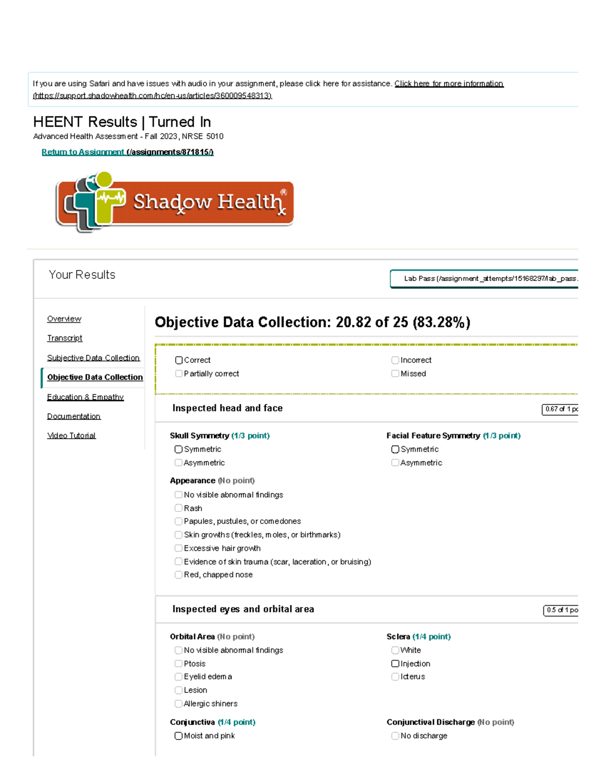 Shadow Health® │ Digital Clinical Experiences™ from Elsevier Heent ...