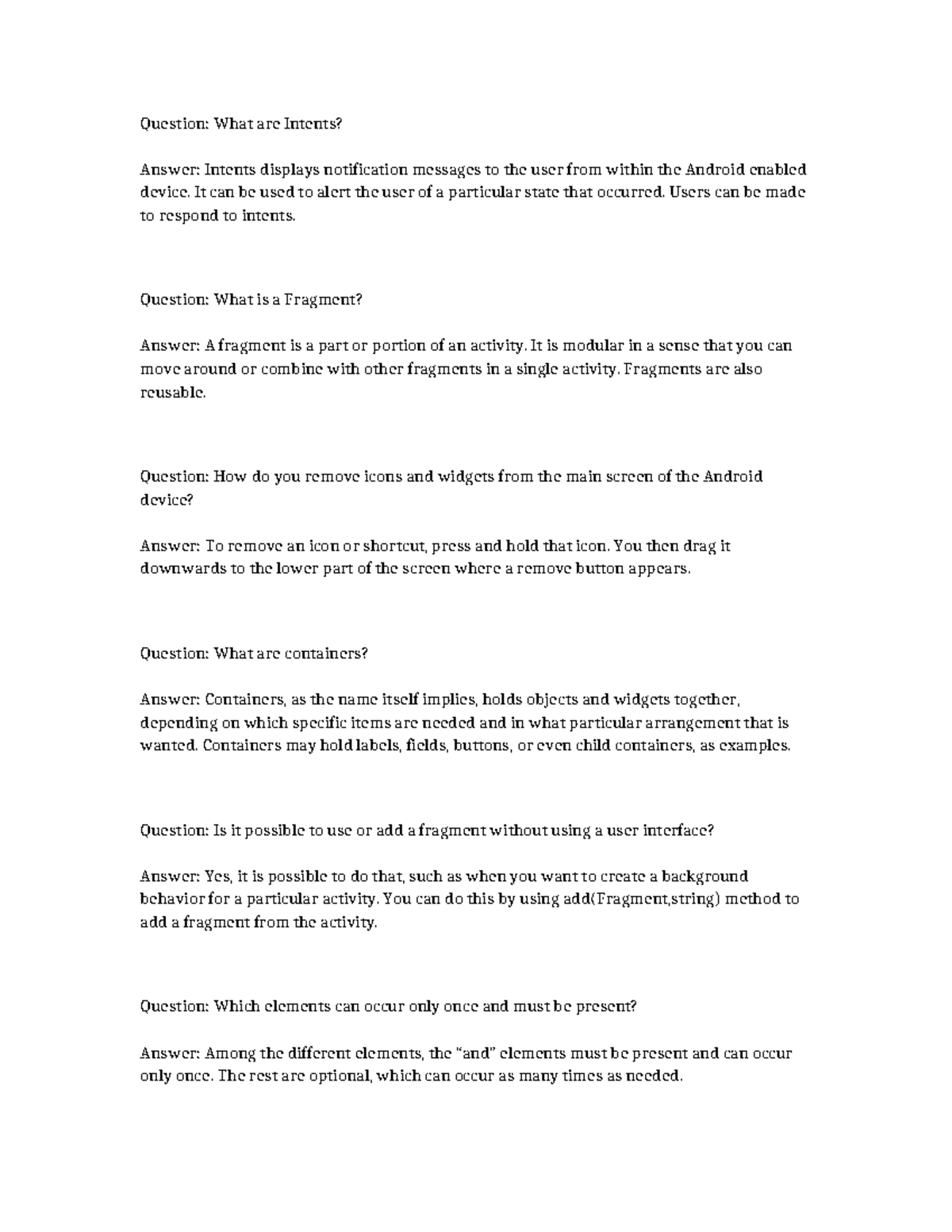 Plotinism cecitis unexceeded - Question: What are Intents? Answer ...