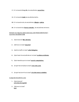 1- Unit 1 Assignment- Spanish 2 - #10 Unidad 1 Guía de Estudio: Unidad ...