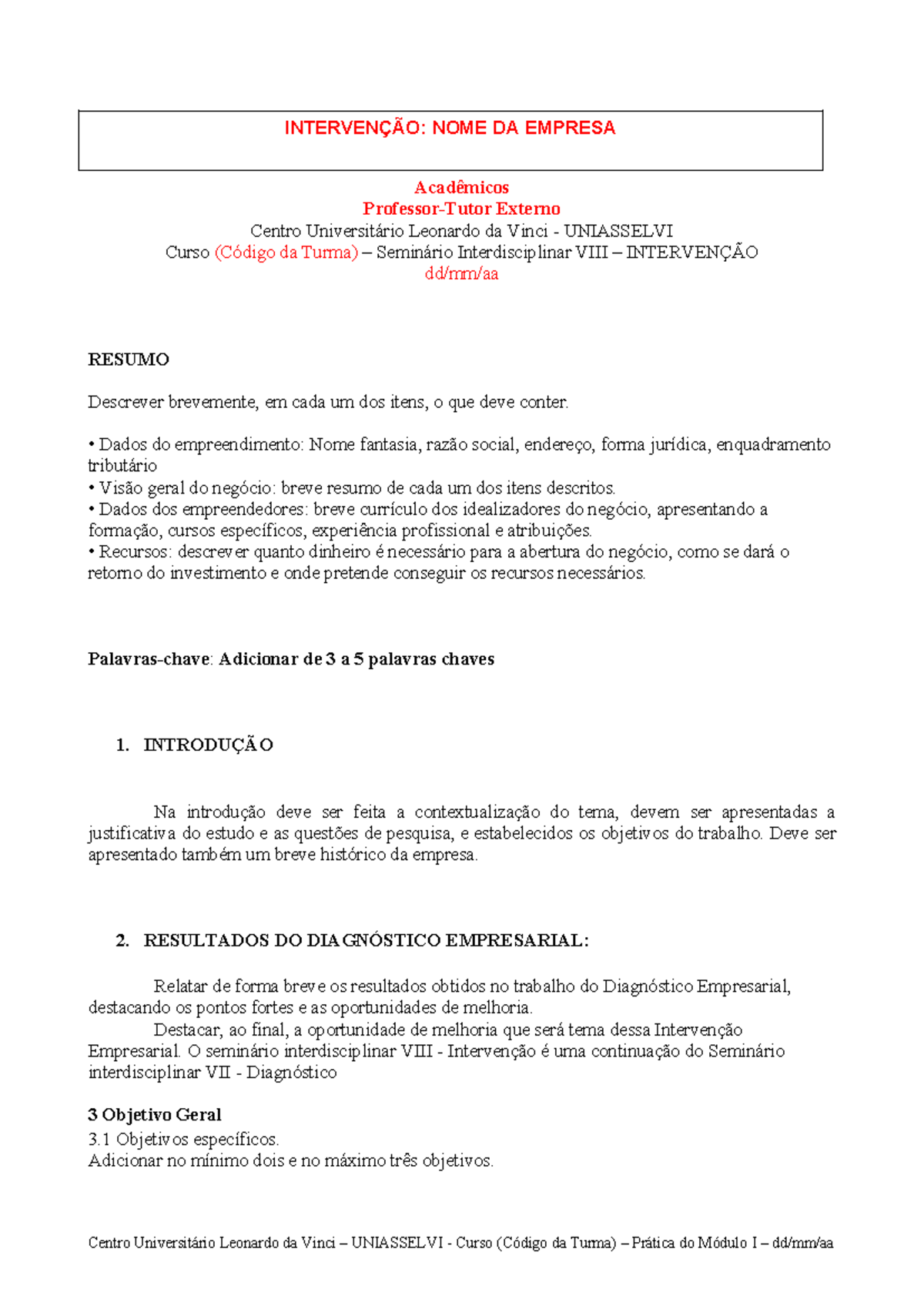 Modelo paper intervencao 2019 - Acadêmicos Professor-Tutor Externo ...