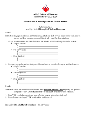 EDPM P2 2017 - This is the EDPM CSEC papar paper 2 for the 2019 May ...