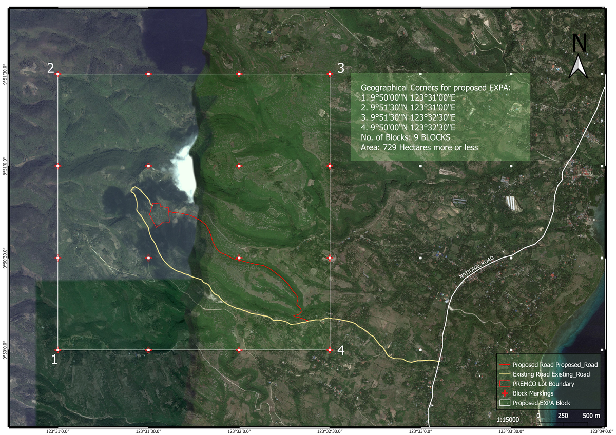 Proposed EXPA for Premco - 9°51′30′′ 9°51′0′′ 9°50′30′′ 9°50′0′′ 123°31 ...