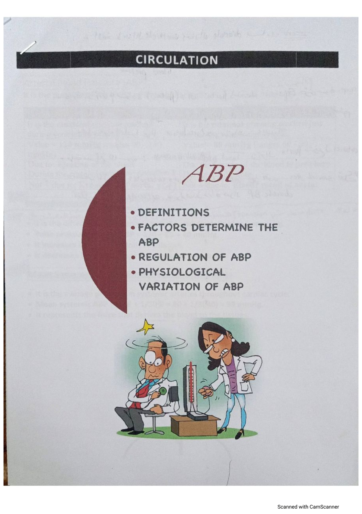 ABP - Arterial blood pressure - Physiology - Studocu