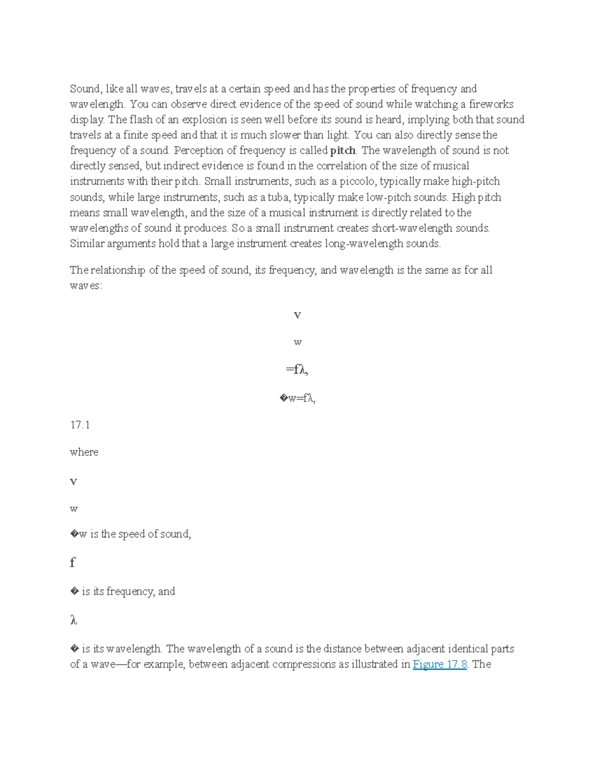 Lesson Notes on Sound 2 - Sound, like all waves, travels at a certain ...