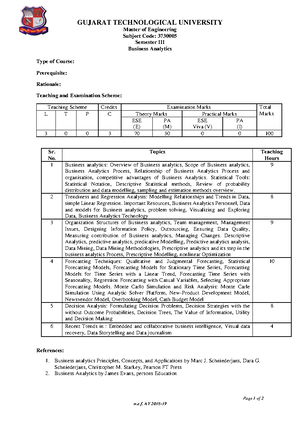 3130006 - Probability and Statistics - GUJARAT TECHNOLOGICAL UNIVERSITY ...