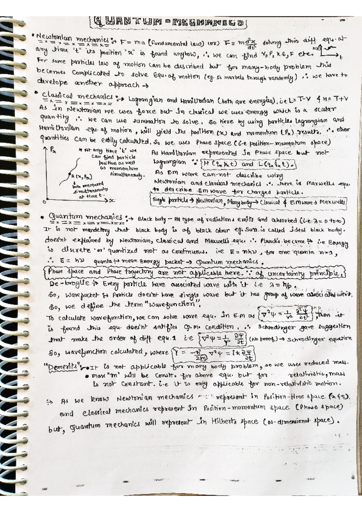 Quantum Mechanics - Notes - Theory Of Computation - Studocu