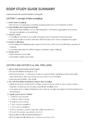 Quiz 2021 Semester 2 Exam - COMP20008 - Unimelb - Studocu