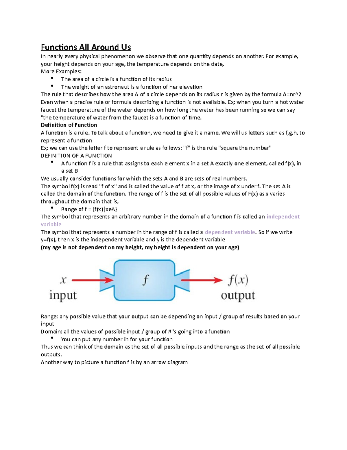 MTH 148 - MTH 148 is college algebra and it's broken. down into ...
