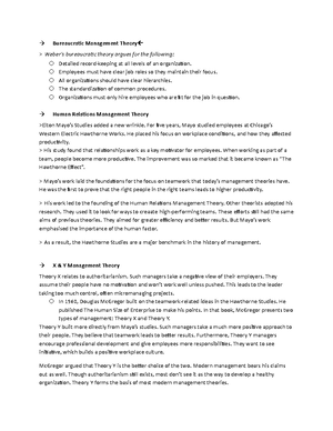 Beaurucratic Management Part 2 - WE CAN IMPROVE ON OUR MODEL BY ...