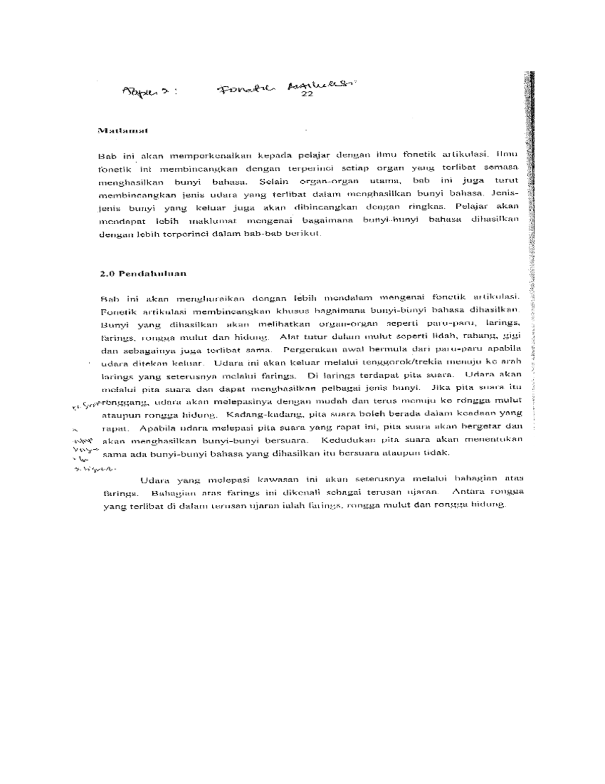 Artikulasi This Is A Lecture Note Bahasa Melayu Professional Dan