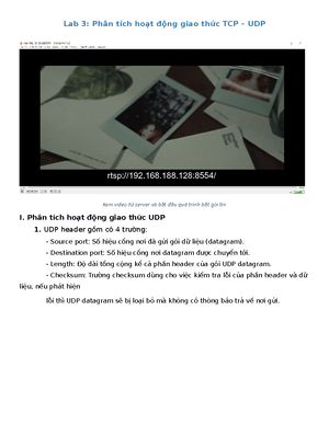 LAB1-20520536-Bui Doan The Huy - PRACTICE EXERCISES OF THE MICROPROCESSORS & MICROCONTROLLERS ...