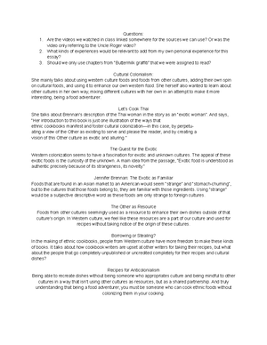 CORE Reading Log. - Name 1 Name Professor Schnieder Core 002 1 February ...